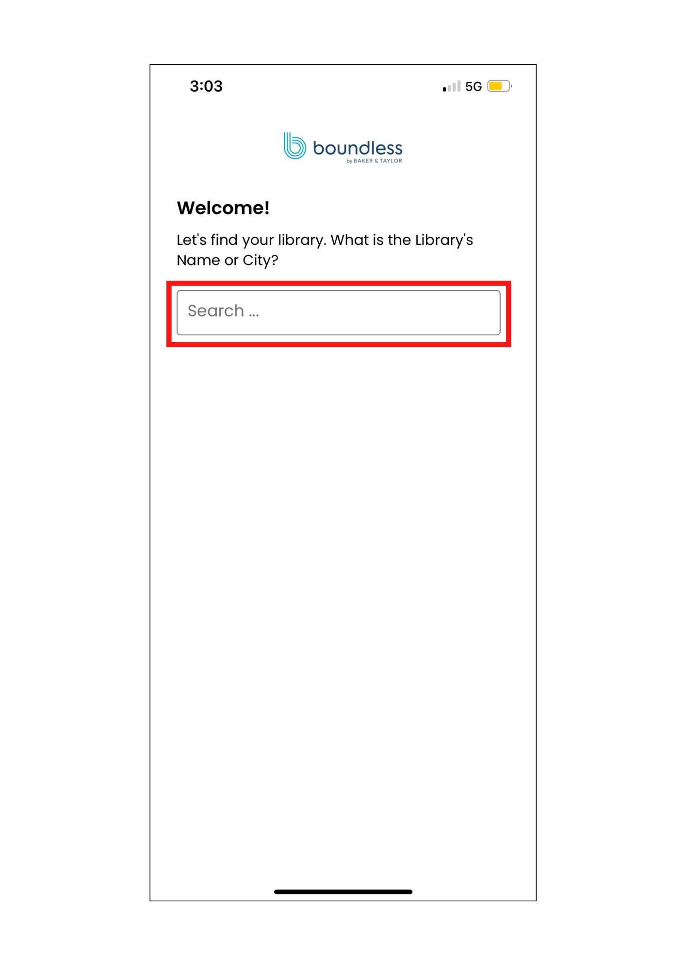 Find your Library on the Boundless Mobile App