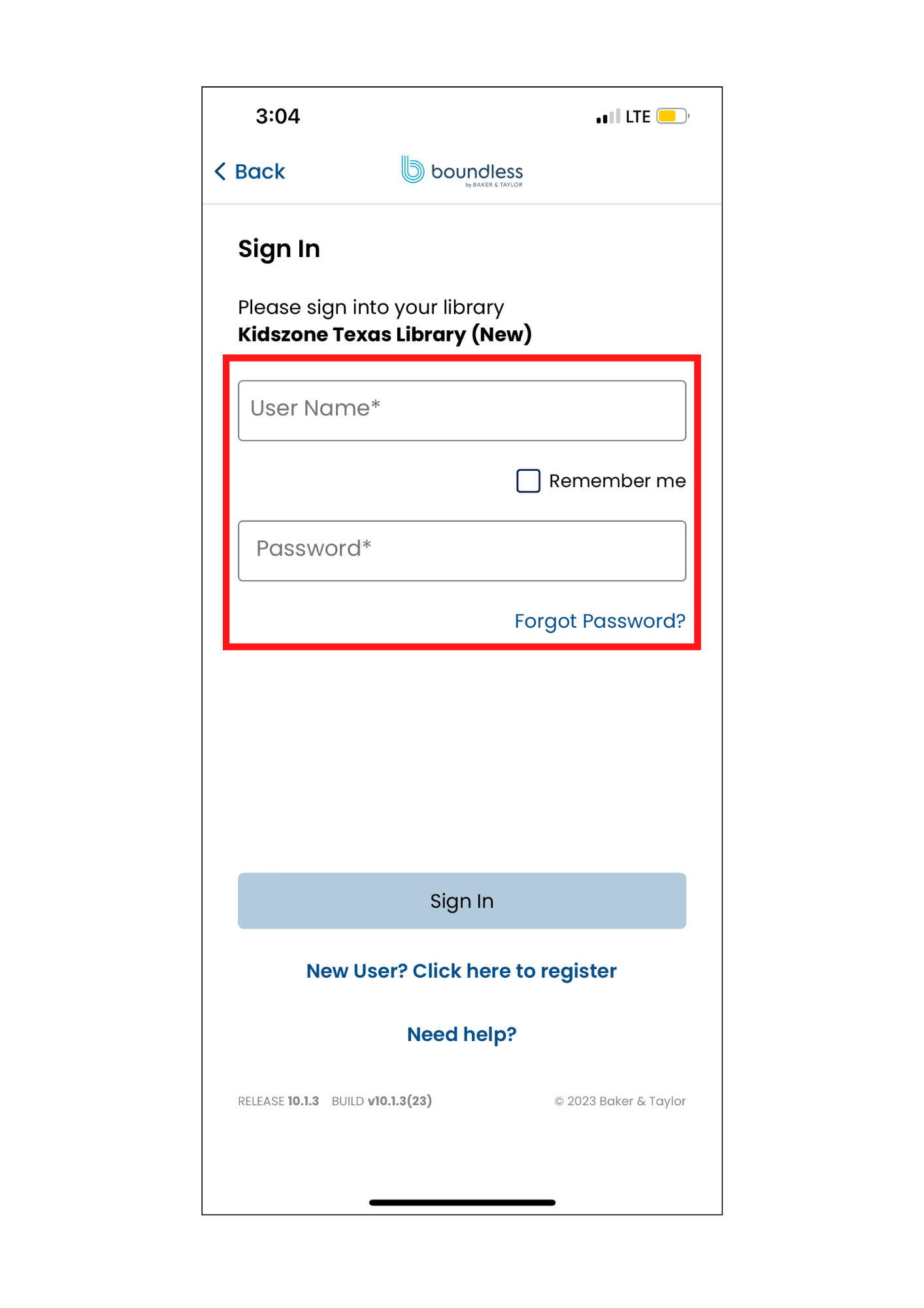 Find your Library on the Boundless Mobile App